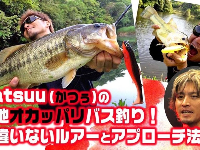 Katsuuの野池オカッパリバス釣り！間違いないルアーとアプローチ法（ルアーニュースR）