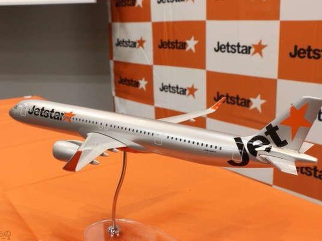 Jetstar導入「エアバスA321LR」の姿が明らかに 2020年就航（乗りものニュース）