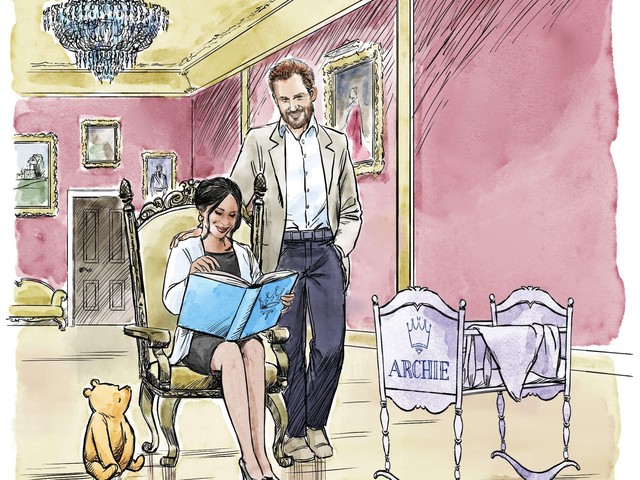 くまのプーさん、アニメーションで新ロイヤルベビー誕生をお祝い（25ans（ヴァンサンカン））