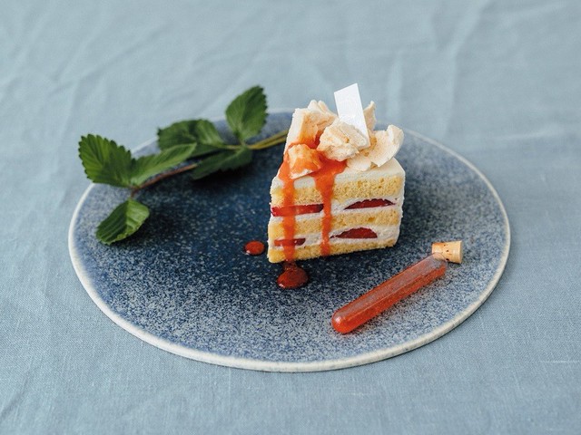 イチゴ×ワサビのショートケーキ！ “新しいおいしさ”に驚き（ananweb）