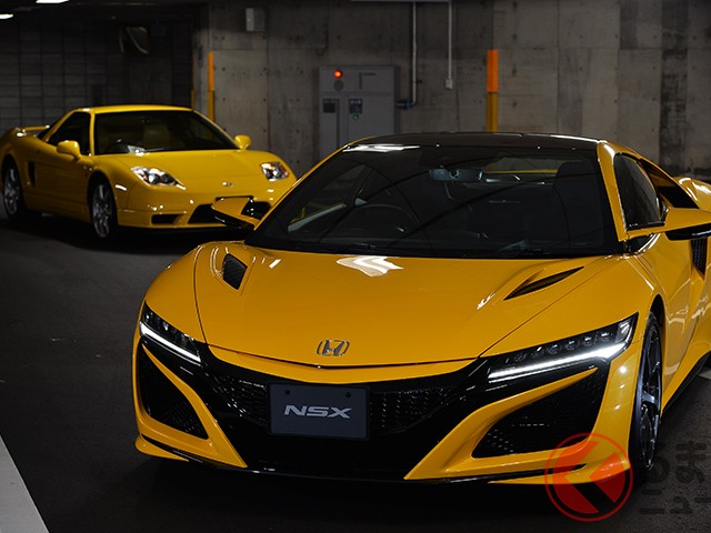 新型「NSX」ギラッと眩しいイエローが17年目の超進化!? 2020年モデル登場（くるまのニュース）