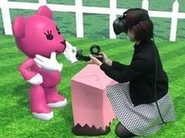 PostPetのキャラクター達を愛でるVRアプリ「PostPetVR」（4Gamer）