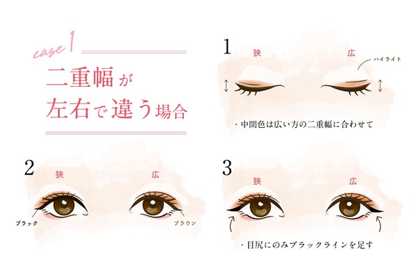 左右の目の大きさが違う…3タイプ別「簡単にカバーできるアイメイク」 #67（ananweb）