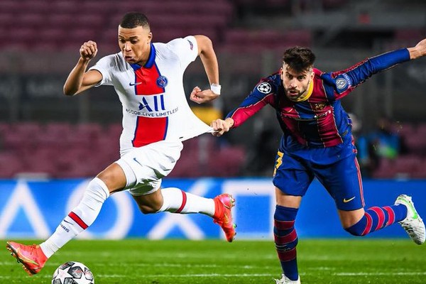 今季のCLで「最高時速」を記録した選手TOP5（Qoly）