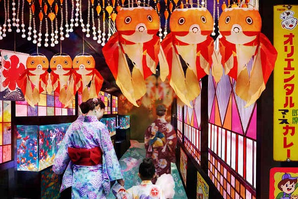 レトロかわいい展示空間で金魚鑑賞！すみだ水族館で「東京金魚ワンダーランド2019」（OZmall（オズモール））