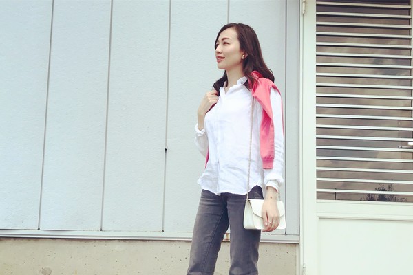 全身ユニクロ GW帰省コーデ（BAILA News）