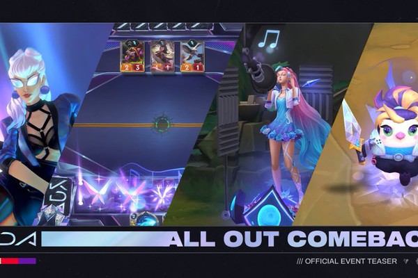 LoLから誕生したバーチャルポップグループ「K/DA」が新たに「K/DA ALL OUT」としてライアットゲームズの4タイトルに登場 ...